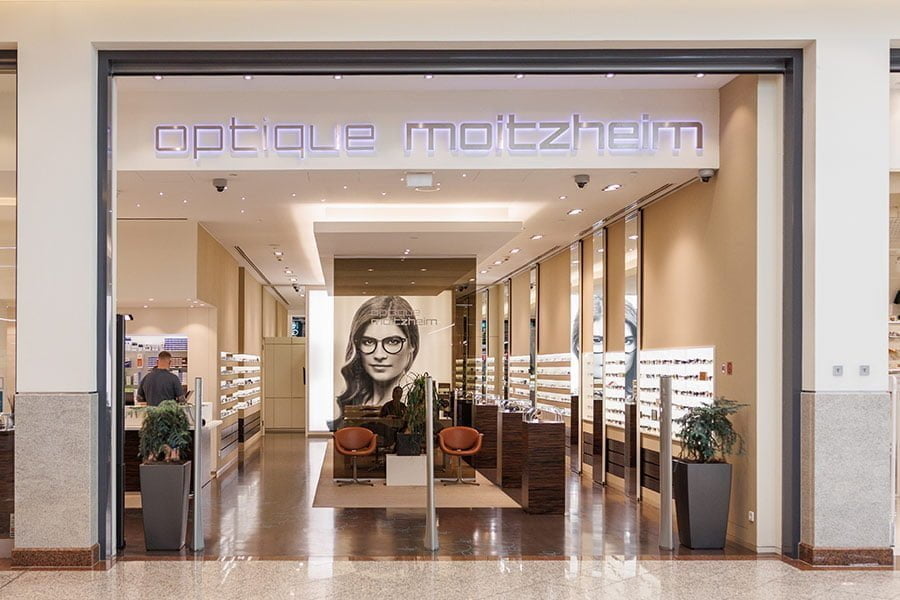 Optique Moitzheim City Concorde à Bertrange - Opticiens au Luxembourg